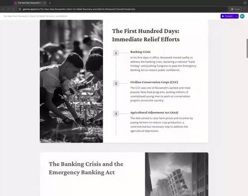 U.S. History: The New Deal - Presentations and Guided Questions | TPT