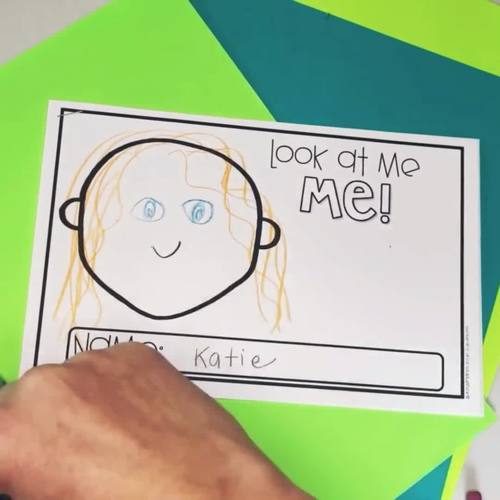 Back to School Activities | Simple Readers | All About Me Mini Bundle