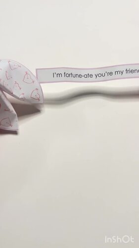 Fortune Cookie Valentine Craft | Lunar New Year Activity | Valentine’s ...