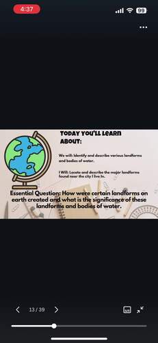 Landforms and Bodies of Water Bundle by World Wide Geography | TPT