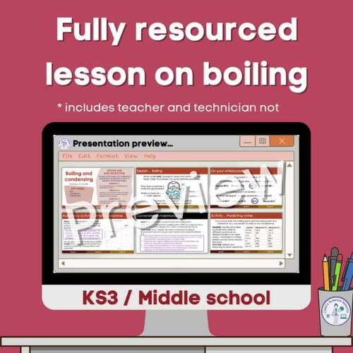 Boiling by CMGs Science lessons | TPT