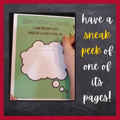 Black History Month Workbook for Elementary Students | TPT