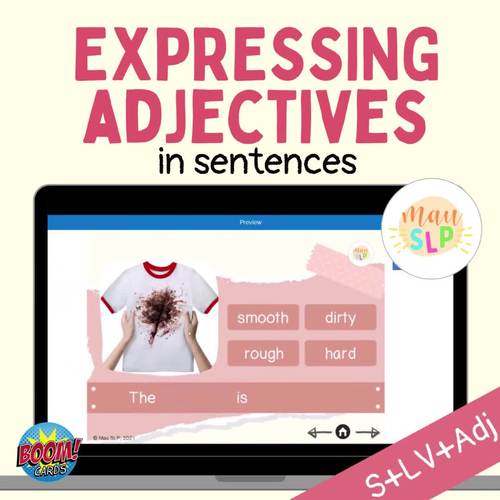 Sentence Formulation: Expressing Adjectives in Sentences by Mau SLP