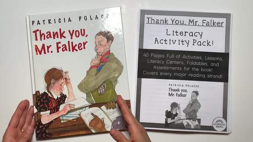 "Thank You, Mr Falker" COMMON CORE Literacy Activity Pack- UPDATED!