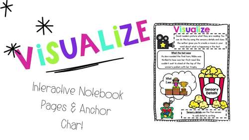 Reading Literature: Visualizing Anchor Charts & Interactive Notebook Pages