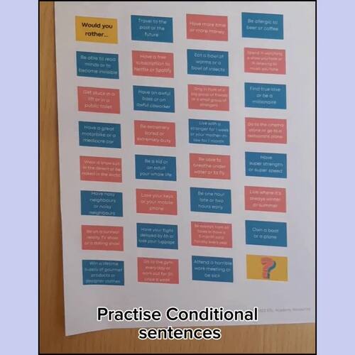 Speaking activity: Tough dilemmas- ESL, EFL B2 level and above-Adults