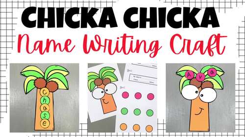 Chicka Chicka Craft by Create 25 Printables | TPT