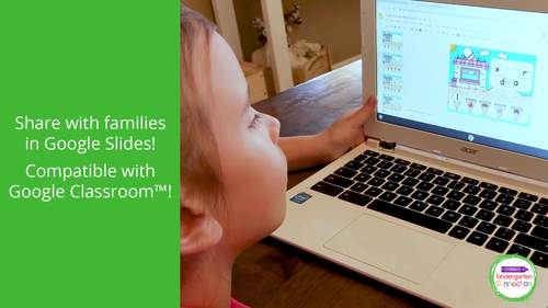 Digital Games for Pre-K and Kindergarten - Seesaw™ and Google™ Bundle