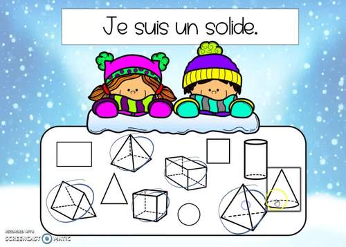 Identification des solides et leur développement Boom Cards by Madame ...