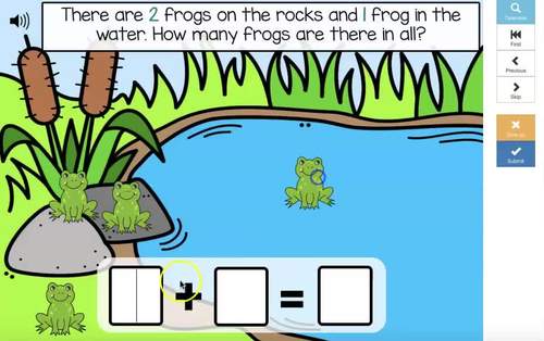 BOOM Cards Word Problems - Addition to 5 by Ice Cream for Learning