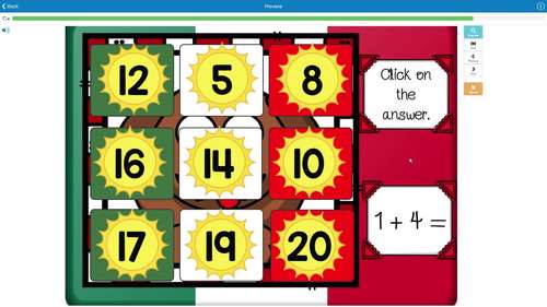 Cinco de Mayo Addition to 20 Mystery Picture Math Boom Cards™ Digital ...