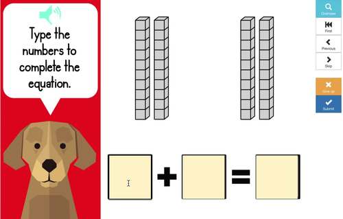 Adding Tens and Ones | BOOM CARDS™ by Teaching Literacy | TPT