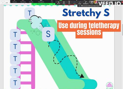 S Sound SLIDE and EXPLODING T for Eliciting the S Sound! | TPT