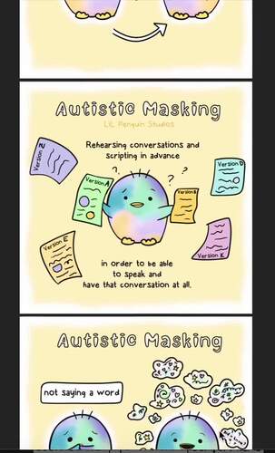 Autistic Masking Bulletin Board | Autism Social Skills, Anxiety ...
