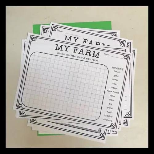 My Farm Worksheets & Activities by Little Learner Hub | TPT