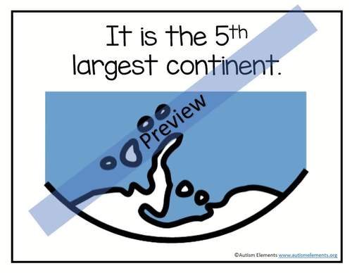 Learning About Antarctica Book- Winter- Seasons- Autism & SPED Resources