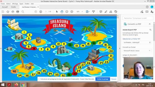 Ice Breaker Interactive Board Game - ESL - Cycle Three by Funny Miss ...