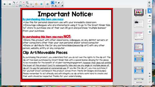 SMARTboard End of Year Kindergarten Math Mega Pack - Common Core by ...