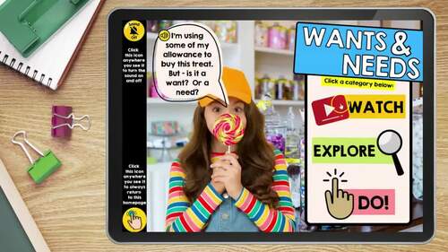 Economics: Wants & Needs LINKtivity® (Opportunity Cost, Trade-Offs ...