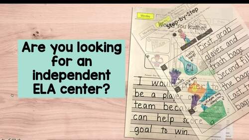 Daily Writing Journal Prompts Center | Third Grade | Full Academic Year