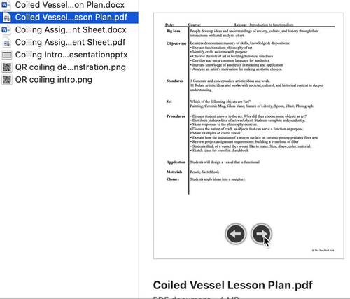 Coiled Basket High School Art Lesson and Video. Fiber Art Craft Lesson ...