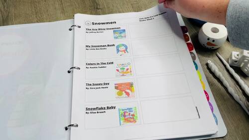 Snowmen Theme | Lesson Plan Activities for Toddlers and Preschool