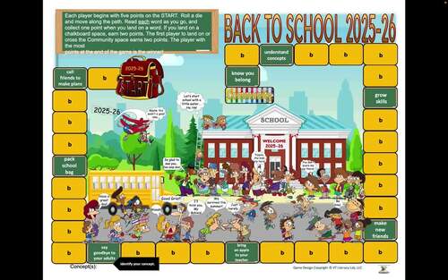 Editable Phonics Game and Roll & Read Templates | Back to School