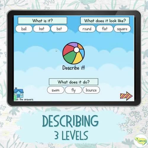 Language Boom Cards™ Bundle | Speech Therapy by In Unison Speech Therapy