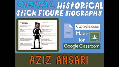 ASIAN AMERICAN HERITAGE MONTH BUNDLE- ALL 50 Google Doc Stick Figure ...