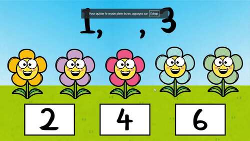 Spring Missing Numbers to 20 Google Slides Math Game | Themed Digital ...
