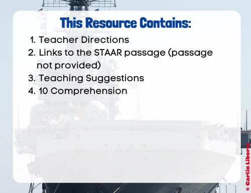 5th Gr.-Reading Comprehension- Fiction-STAAR New Question Types- Set #2