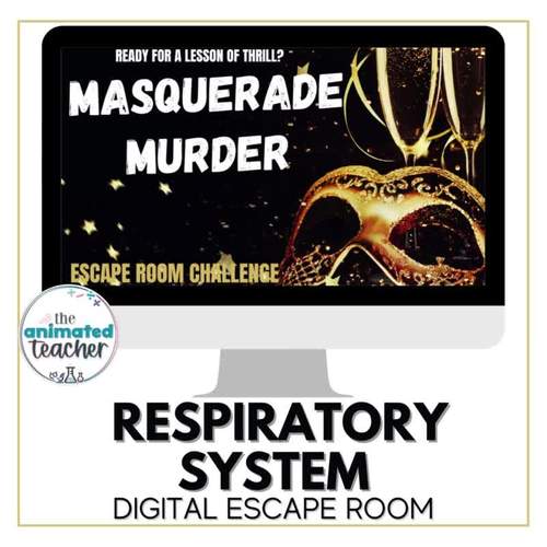 The Respiratory System Activity Escape Room Science Middle School
