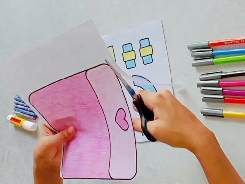 All About Me Backpack Craft First Day Activities Back to School ...