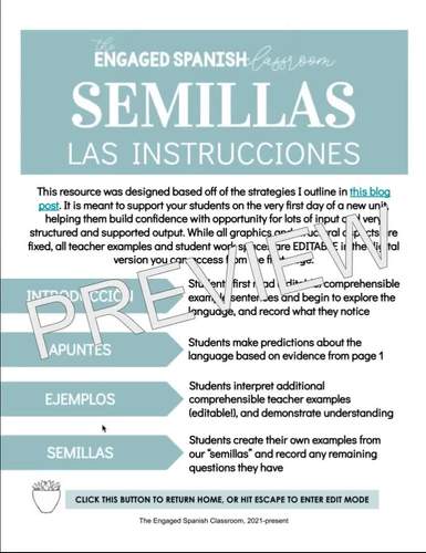EDITABLE Spanish Preterite Tense ER IR Digital Interactive Notebook ...