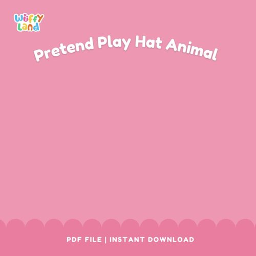 Pretend Play Animal Hat Printable - 14 Pages PDF | Fun Kids Activity