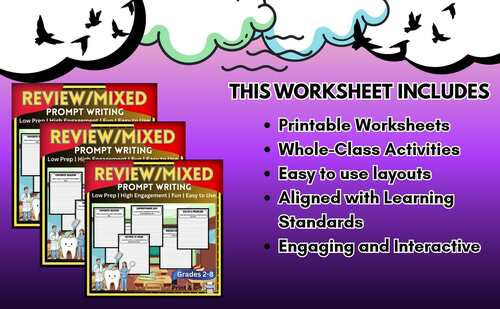 Morning Work Writing Prompts MEGA Bundle | Daily Writing Review ...