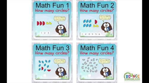 Math Fun 2: How many circles? (BOOM distance learning math counting ...