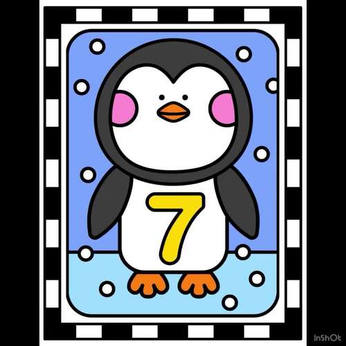 Winter Theme Numbers 0 to 20 Classroom Posters | Counting Math Visuals