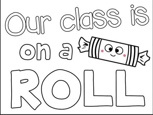 Tootsie Roll Back to School Bulletin Board- Our class is on a ROLL ...