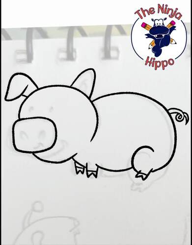 BIG Farm Animals Bundle by The Ninja Hippo | TPT