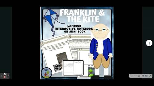 Benjamin Franklin: Kite Story by Happy Hive Homeschooling | TPT