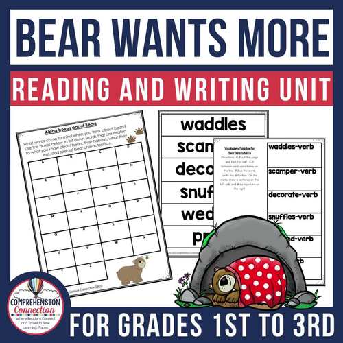 Bear Wants More Guided Reading and Writing Unit | TPT