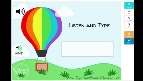 First 100 Fry Sight Words Boom Cards Assessment Level 3 - set 5 by ...