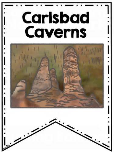 Carlsbad Caverns National Park Bunting Banners by TCHR2.0 | TPT