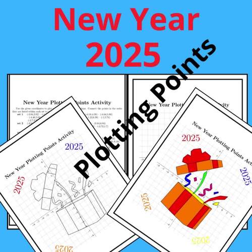 New Year 2025 Math Mystery: Plot Points to Reveal a Surprise Image ...