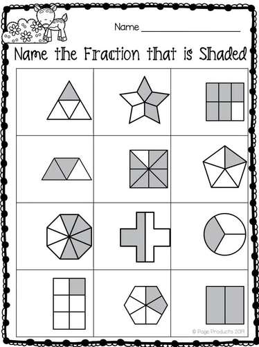 No Prep Fraction Printables and Digital by Page Products | TPT