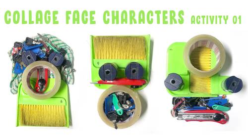 BUNDLE Object Play Art activity [Classroom and Distance Learning Use]