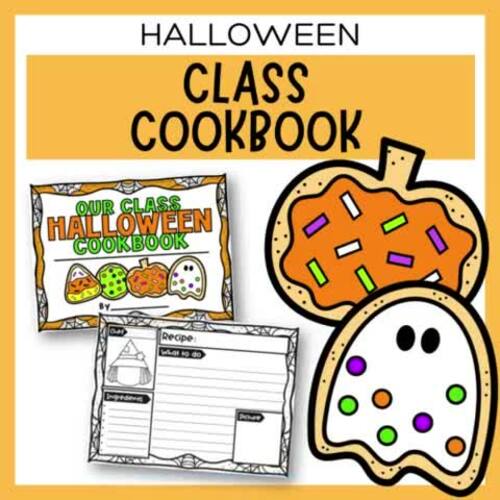 Halloween Class Cookbook | Class Recipe Book by Little Learner Hub