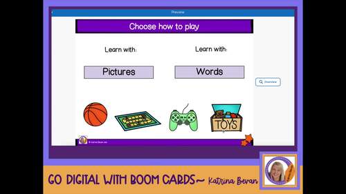 Boom™Cards with audio: Play Skills: How do you play with others?