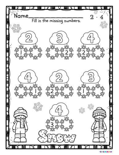 Number Bonds to 10 "Weather Theme" Practice Sheets, Task Cards, Center